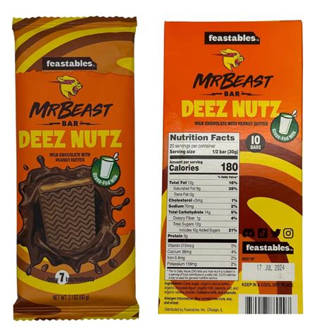 Deez Nuts Chocolate Bar At James Kornweibel Blog