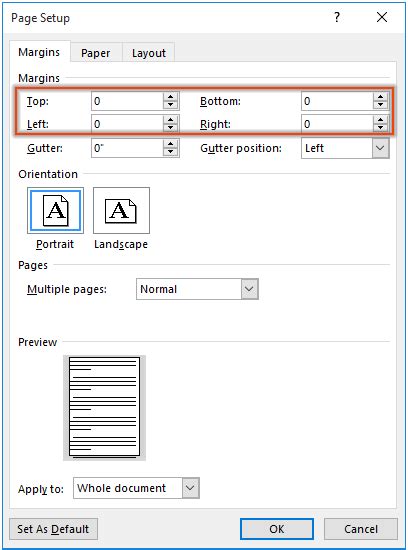 how to get rid of extra right margin in word gramvast