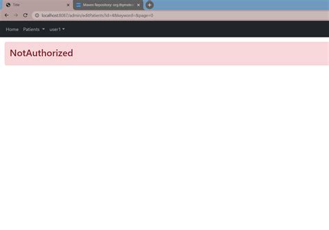 Github Hbr Developerpatientmvc Activité Pratique N°3 Spring Mvc