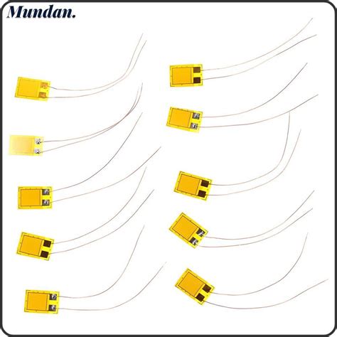 MUNDAN 1 10Pcs Foil Strain Gauge 350 Ohm BF350 3AA Load Cell Useful Pressure Sensor Arduino