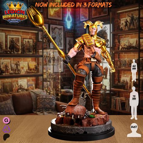 Feb 26 Legion Miniatures Tabletop Games Resin Miniature Fan Art