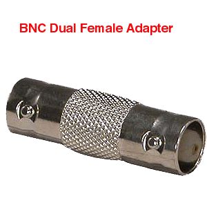 Inline Splice Dual Female Double Female Inline Coupler RF Coax Cables And Fiber Optic Patch