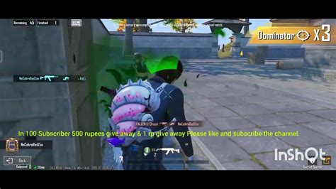 Domination In Noob Lobby With Noob Player Bgmi Giveaway YouTube