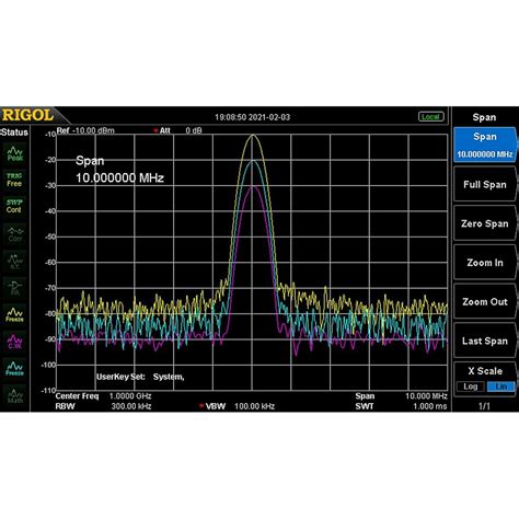 Rigol DSA TG Spectrum Analyser