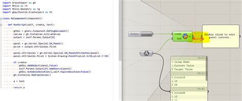 Panel With Ghpython Problem Grasshopper Developer Mcneel Forum