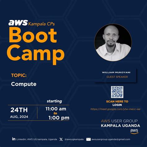 Aws User Group Uganda On Linkedin Bootcamp Awspractitioner Techlearning Compute