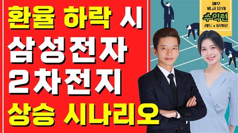 환율 하락 시 외국인 삼성전자 우선 매수 미vs중 반도체 분쟁 반사이익 레드의 삼성전자 상승 시나리오 250113 종목 투자의 맛 수익런 Youtube