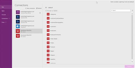 using powerapps on premises data gateway lightning tools