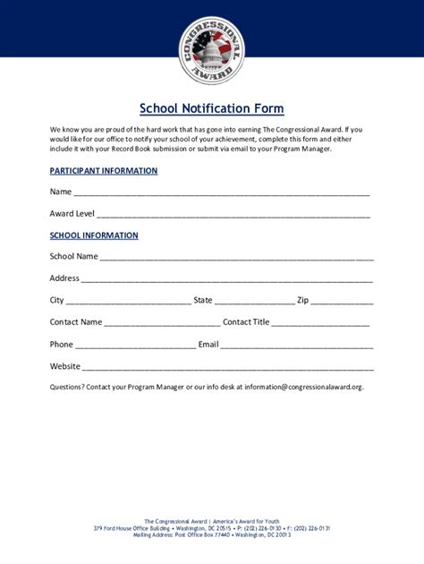 Fillable Online School Notification Form Fax Email Print Pdffiller Fillable Online School Notification Form Fax Email Print Pdffiller