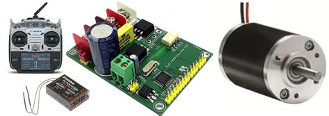 Brushed Dc Motor Speed Controller Using Radio Control Rc Remote Electronics Lab