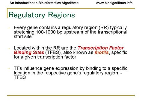 An Introduction To Bioinformatics Algorithms Bioalgorithms Info