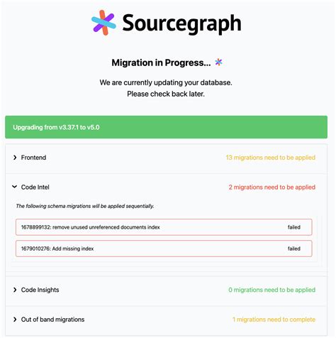 Automatic Multi Version Upgrades Sourcegraph Docs