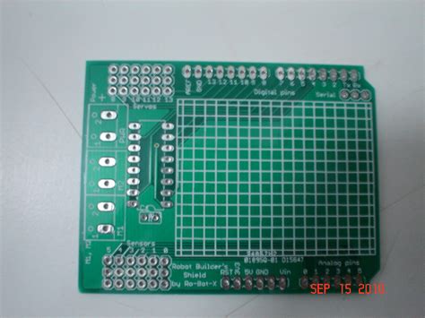 arduino shield for building robots let s make robots robotshop