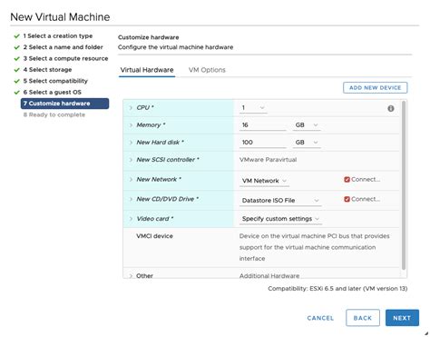 21 Create A New Esx Vm And Mount The Iso — Asgard Analysis Cockpit V4