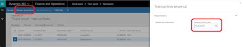 How To Reverse Fixed Asset Depreciation In Microsoft Dynamics 365
