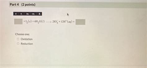 Solved Balance The Following Half Reactions By Adding The