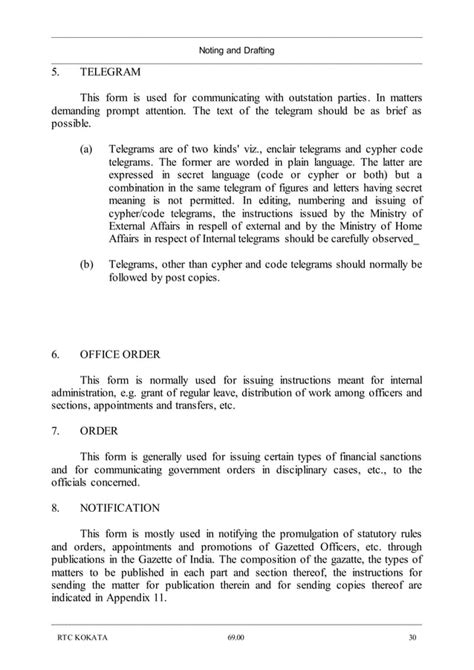 Noting And Drafting Doc