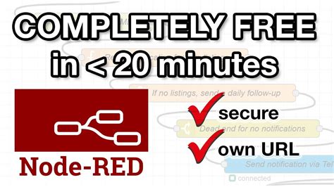 free node red hosting easy guide 2021 youtube