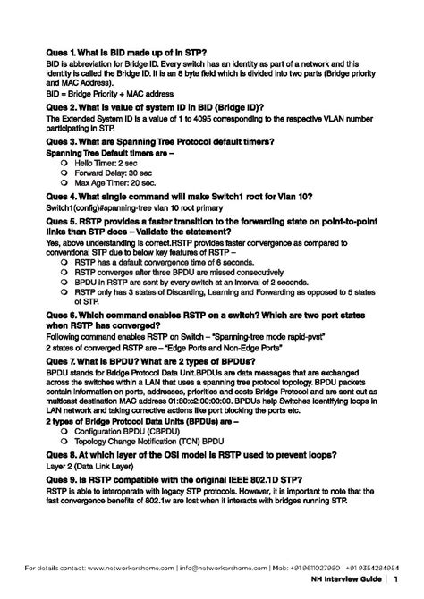 Stp Interview Questions And Answers Pdf Your Comprehensive Guide