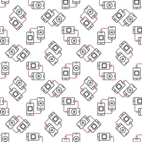 Premium Vector Two Ai Smartphones Vector Artificial Intelligence In