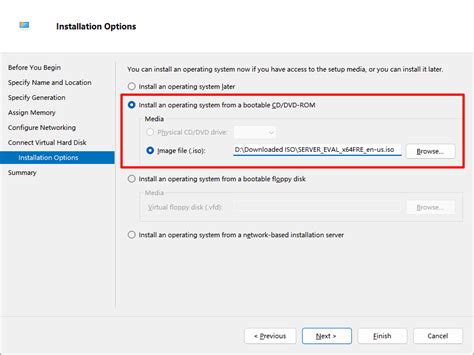 chapter 1 creating virtual machines using hyper v enterprise network setup with windows server