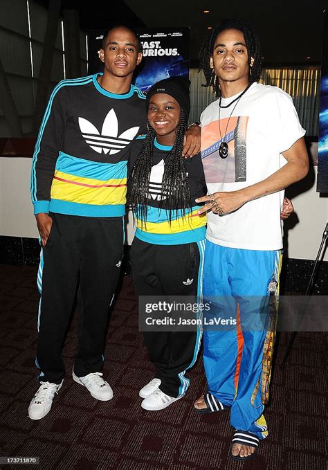 Cordell Broadus Cori Broadus And Corde Broadus Attend A Screening Of News Photo Getty Images