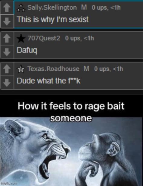 Image Tagged In How It Feels To Rage Bait Someone Imgflip