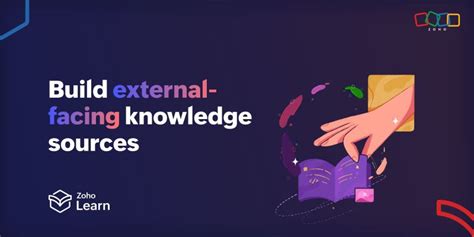 Building External Facing Knowledge Sources Zoho Learn