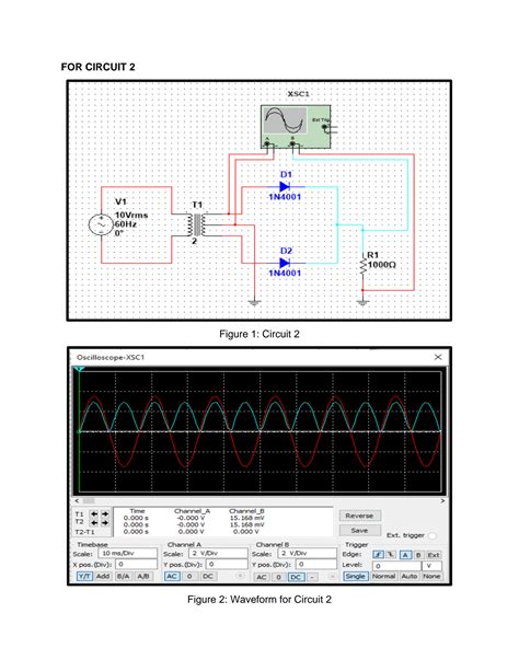 Solution Exp2 Half Wave And Full Wave Rectification Studypool