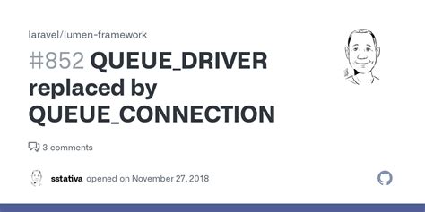 Queuedriver Replaced By Queueconnection · Issue 852 · Laravellumen