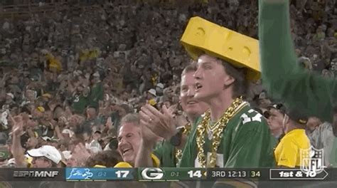 Go Pack Go Pumped Up Fan Cheering 
