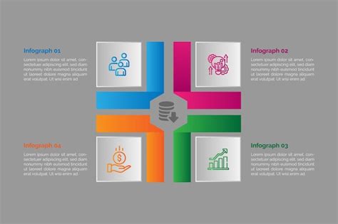 Premium Vector Statistic Business Infographic Element Template Design