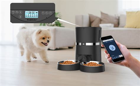 2 4g Wifi Comedero Automático Para Gatos Y Perros And Múltiples Mascotas