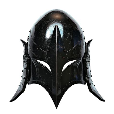 Preto Medieval Cavaleiro Capacete Fantasia Armaduras Projeto 55181652 Png