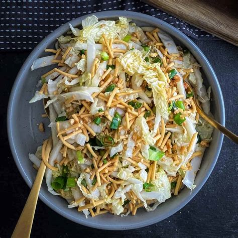 Crunchy Noodle Salad With Cabbage The Sidesmith