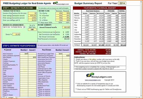 Estate Accounting Excel Template Best Of 5 Real Estate Agent Expense Tracking Spreadsheet