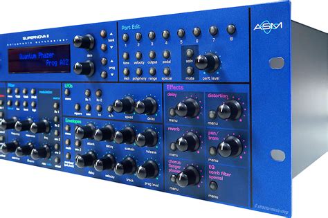 Matrixsynth Novation Supernova Ii Asm Analog Rack Synth Module V2 0 Sn 5580