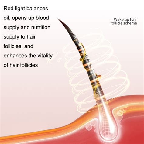 DYM007 005 Scalp Medicine Device Massage Comb Red Light Vibration Scalp Smear Potion Essence