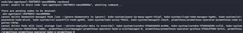 how to delete pods from a kubernetes node with examples
