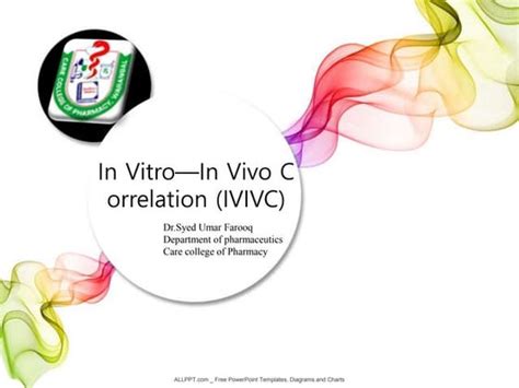 Correlation Of Invivo Data With Invitro Dissolution Data Pptx