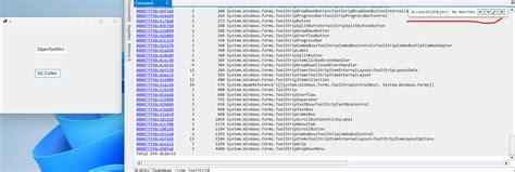 Toolstrip Class And Its Accessible Object Are Leaking In Memory