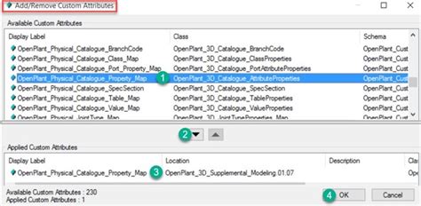 OpenPLANT AutoPLANT How To Map Custom Double Type Property In OpenPlant Modeler Communities