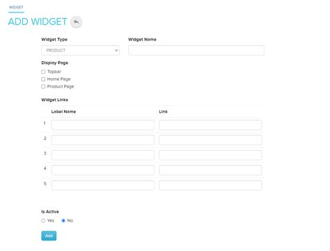 design product widget shopnix help