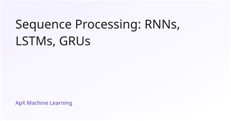 Sequence Processing Rnns Lstms Grus