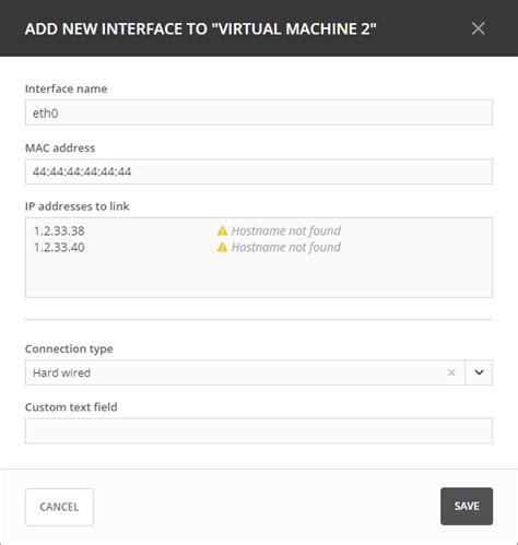 Devices And Interfaces — Micetro 111 Documentation