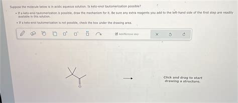 Solved Suppose The Molecule Below Is In Acidic Aqueous