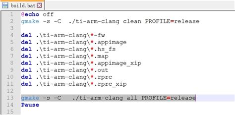 AM A Gmake Build Error In Windows System Processors Forum Processors TI E E Support Forums