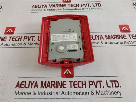 System Sensor Hr Spectralert Advance Horn Red Aeliya Marine Tech