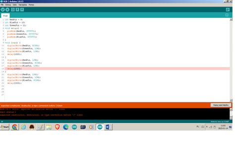 Problem Z Kodami Z Książki Arduino Dla Dzieci Programowanie Forbot