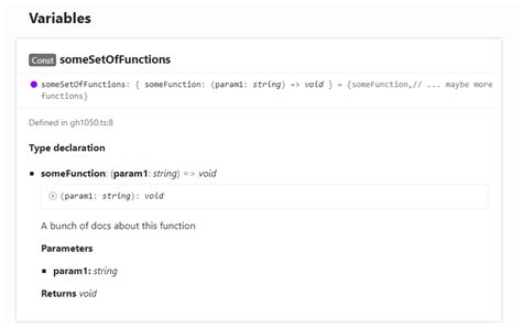 When Exporting Multiple Functions In One Object The Docs Arent